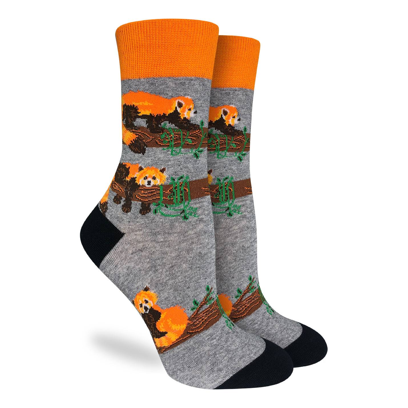 Women's Red Panda Socks – Good Luck Sock