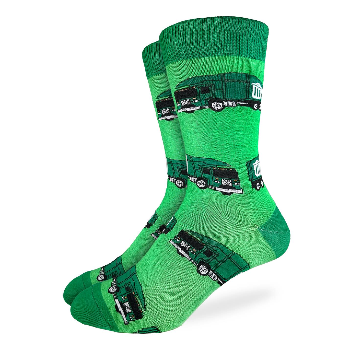 Men's Garbage Trucks Socks | Designed in Canada – Good Luck Sock