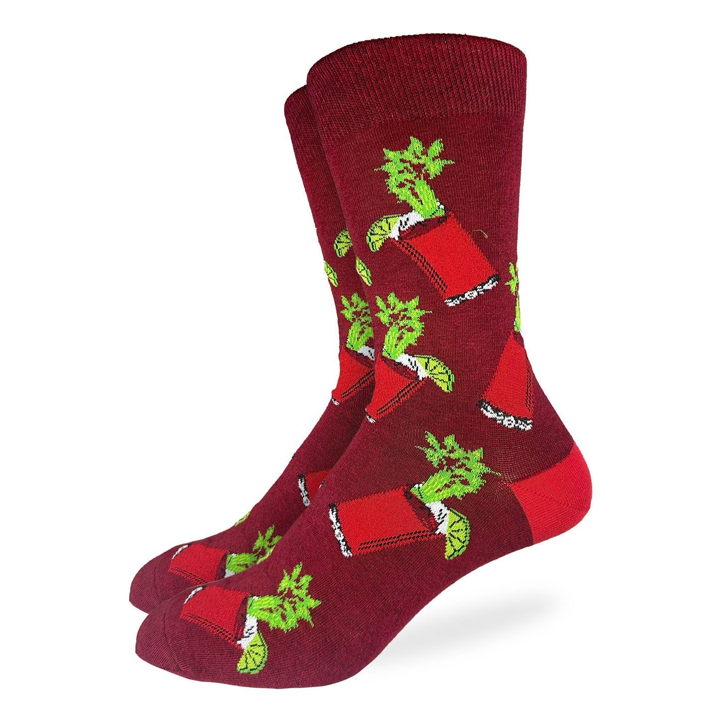 Men's Bloody Mary or Caesar Socks | Designed in Canada – Good Luck Sock