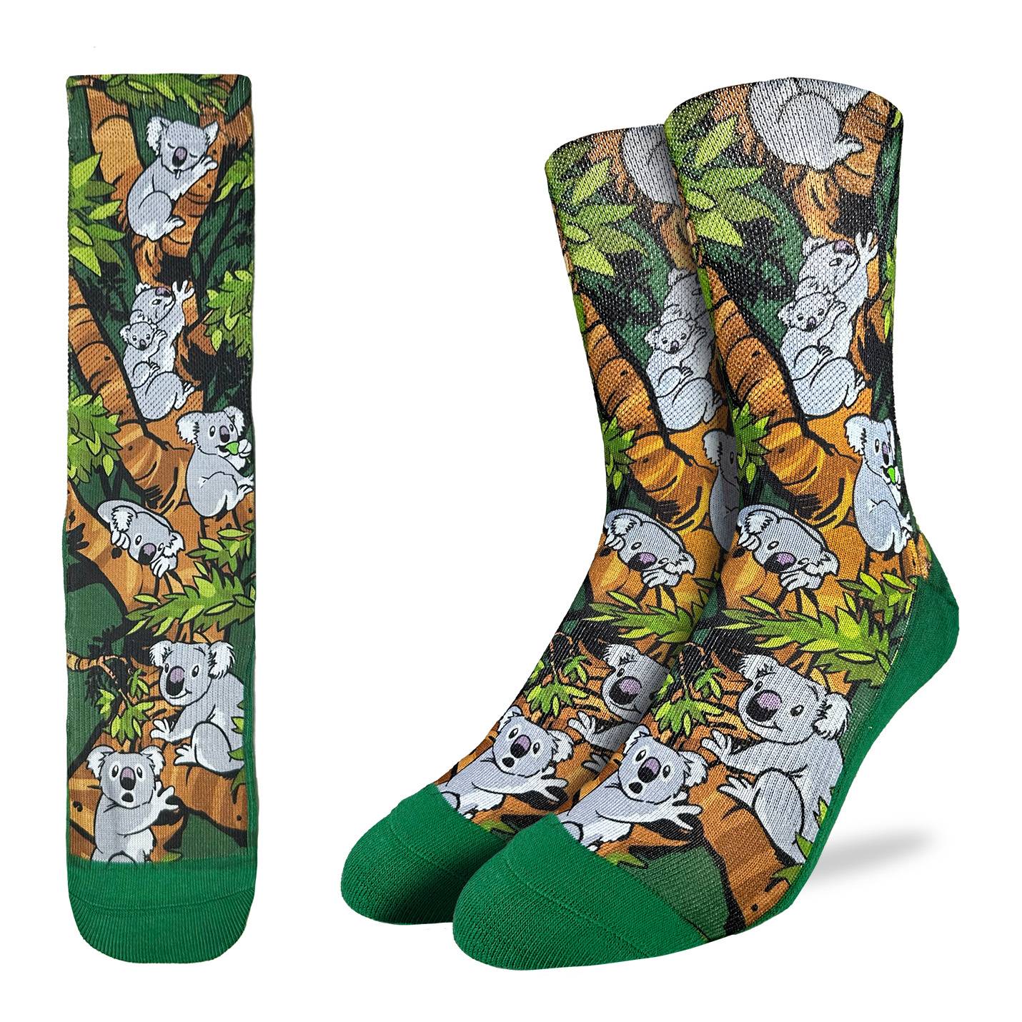 Men's Koalas Hanging Out Socks – Good Luck Sock