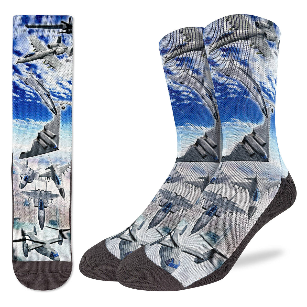Men's Air Force Socks | Designed in Canada – Good Luck Sock