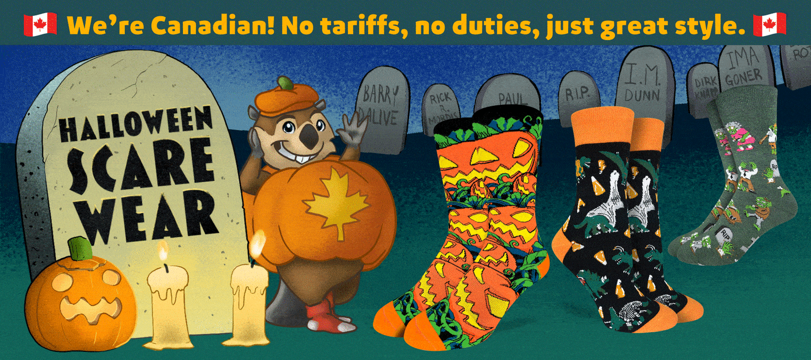 Good Luck Sock | Canadian Owned – Fun Socks, Underwear & Pajamas