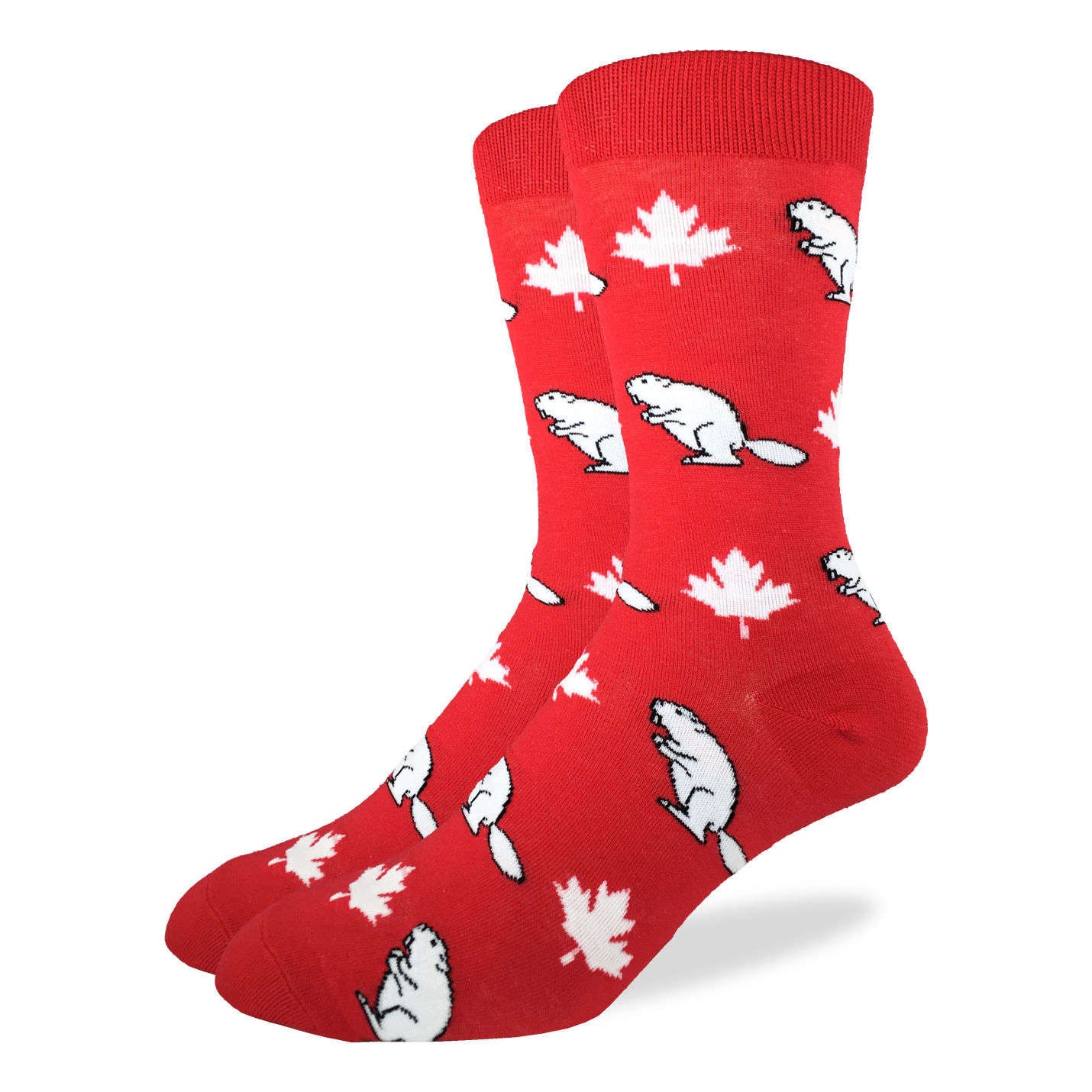 Men's Canada Beaver Socks | Designed in Canada – Good Luck Sock
