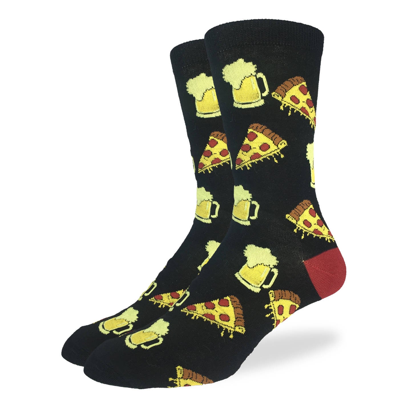 Men's Pizza & Beer Socks | Designed in Canada – Good Luck Sock