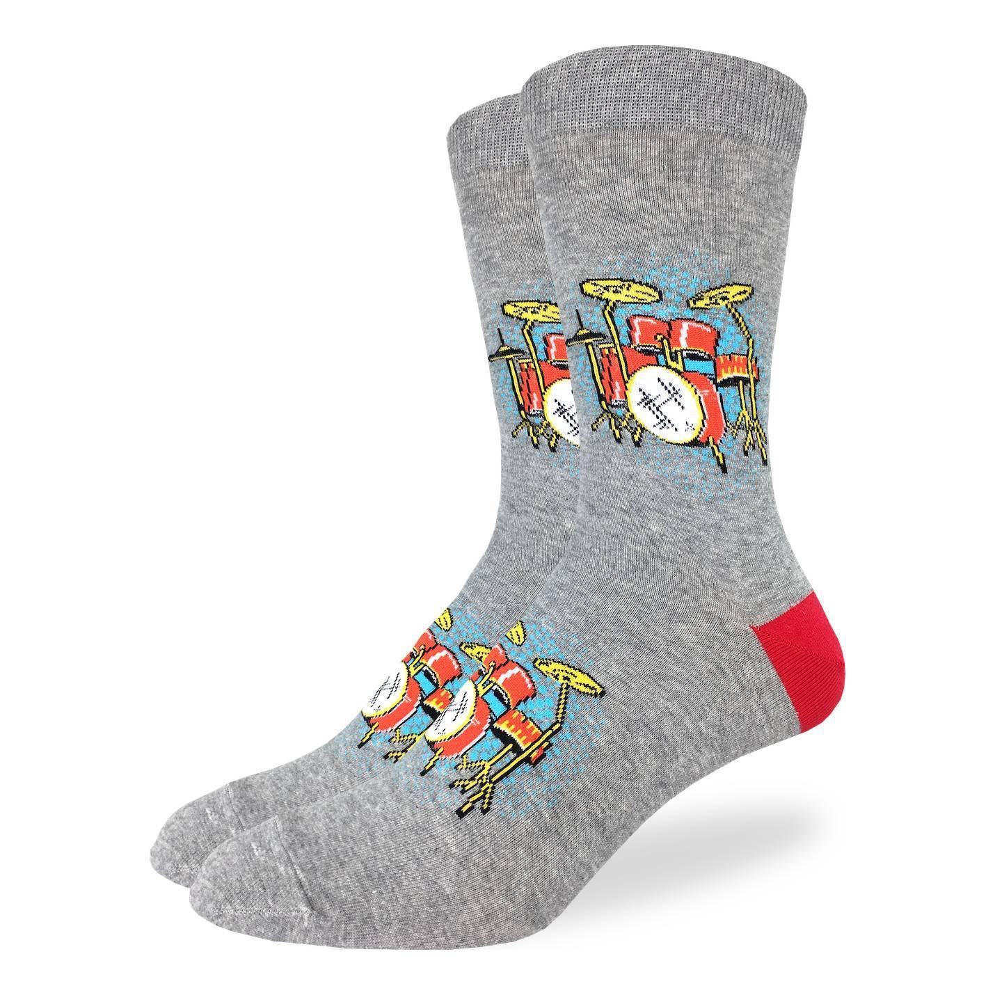 Men's Drums Socks | Designed in Canada – Good Luck Sock