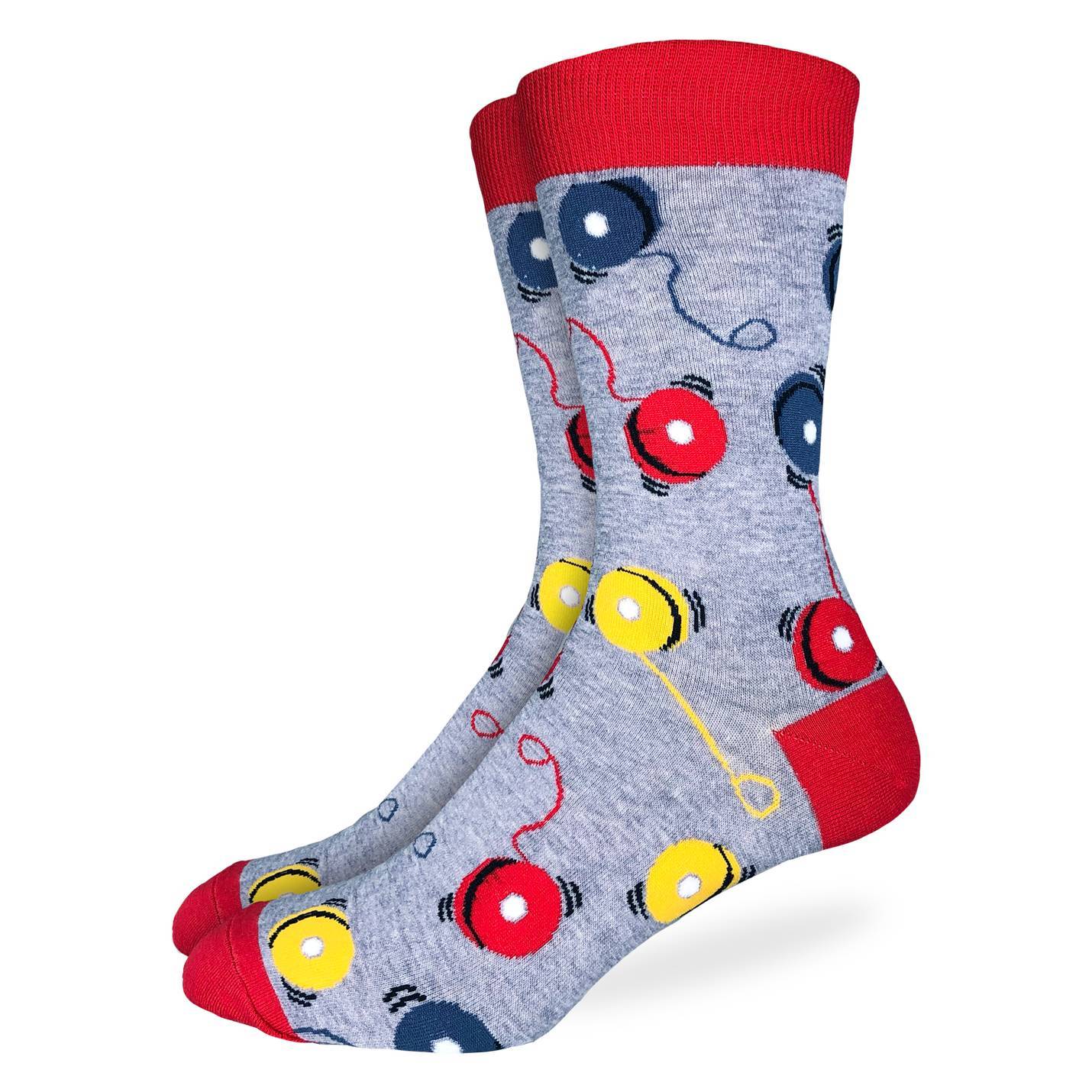 Men's Yo-Yo Socks | Designed in Canada – Good Luck Sock