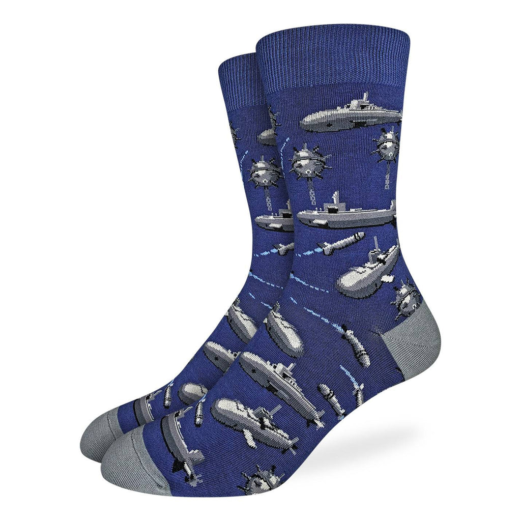 Men's Naval Submarines Socks – Good Luck Sock