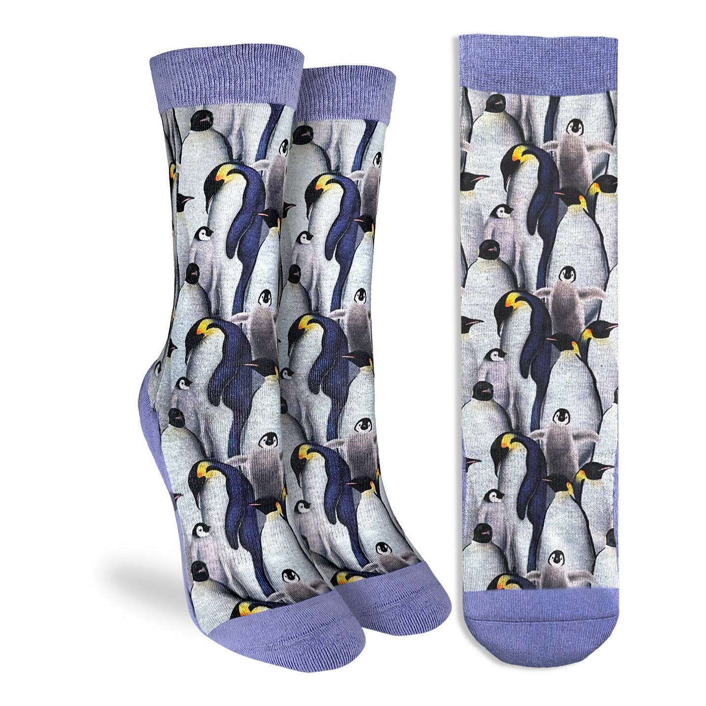 Women's Emperor Penguins Socks | Designed in Canada – Good Luck Sock